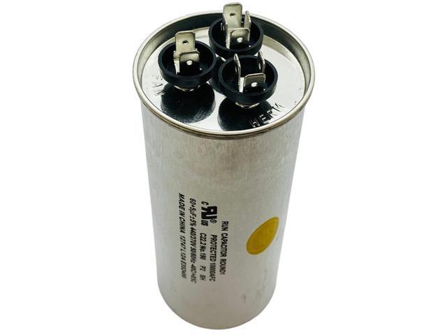 Click here for Dual Run Capacitor  Round  60 + 5 Mfd.  440 Volt... prices