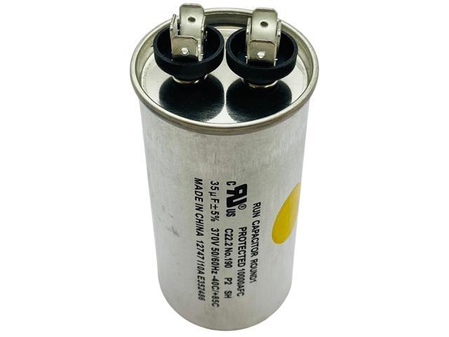 Click here for Run Capacitor  Round  35 Mfd.  370 Volt  CR35X370R prices