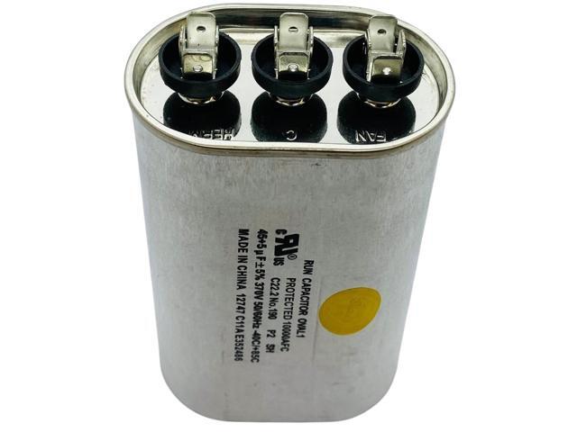 Click here for Dual Run Capacitor  Oval  45 + 5 Mfd.  370 Volt  C... prices