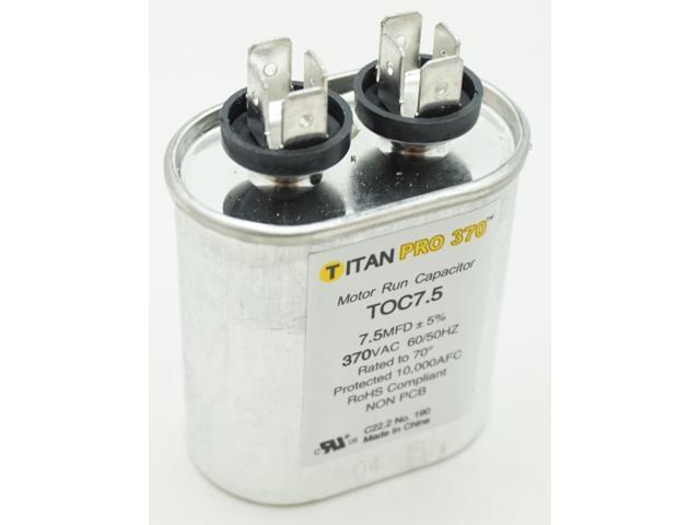 Click here for Packard Titan Pro 370 Motor Run Capacitor  Oval  7... prices