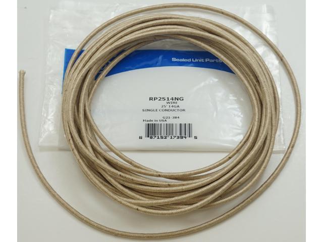 Click here for Supco 25 Foot Single Conductor Wire  14GA  450C  H... prices
