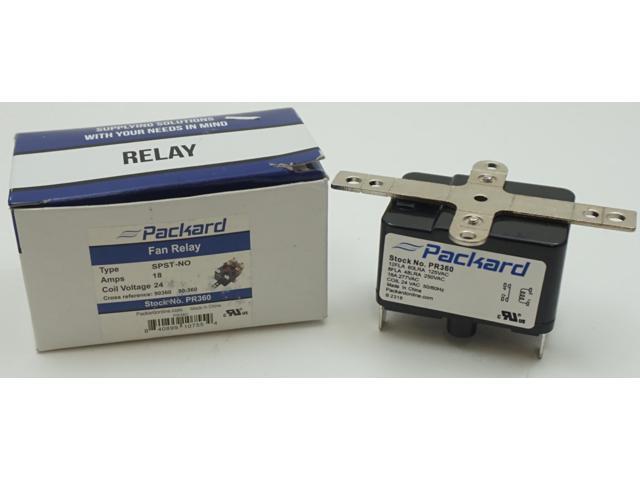 Click here for Packard SPST-NO Switching Fan Relay  24 Coil Volta... prices