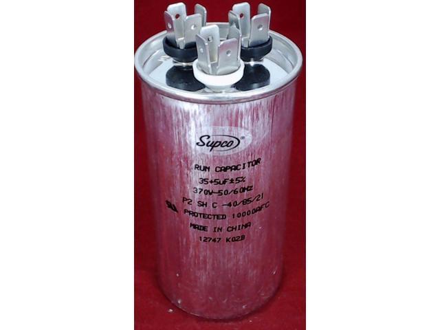 Click here for Dual Run Capacitor  Round  35 + 5 Mfd.  370 Volt... prices