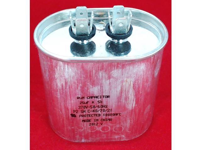 Click here for Run Capacitor  Oval  25 Mfd.  370 Volt  CR25X370 prices