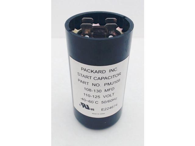 Click here for Packard Start Capacitor  Round  108-130 Mfd.  110-... prices