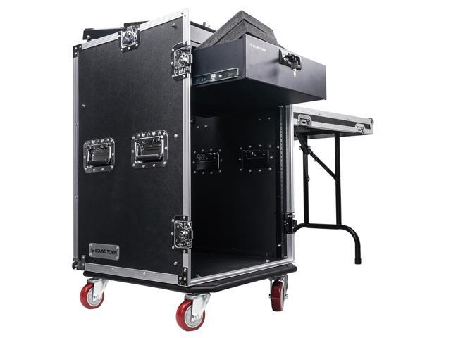 Click here for Sound Town 16U PA DJ Pro Audio Rack/Road ATA Case... prices