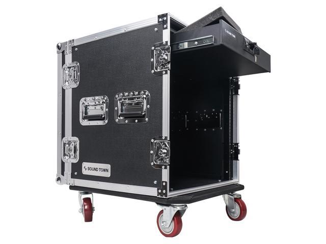 Click here for Sound Town 12U PA DJ Pro Audio Rack/Road ATA Case... prices