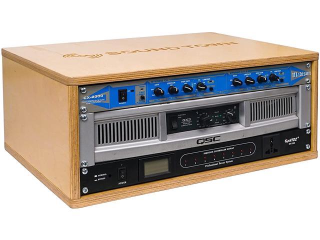 Click here for Sound Town DIY 4U Studio Rack with Baltic Birch Pl... prices