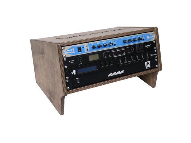 Click here for Sound Town DIY 4U Angled Desktop Turret Studio Rac... prices