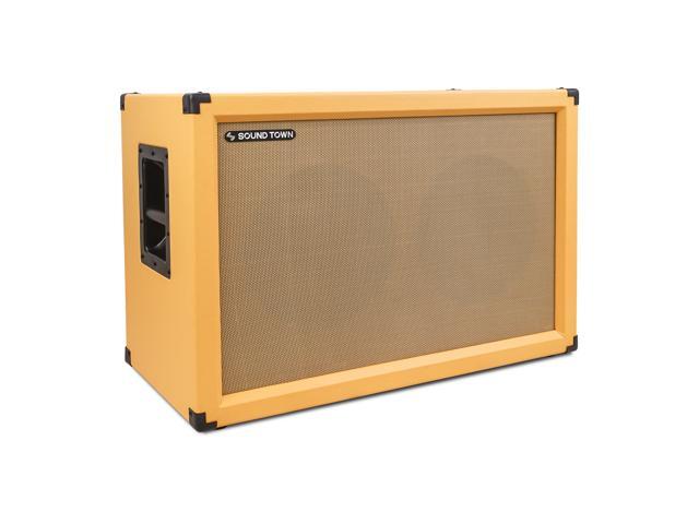 Click here for Sound Town 2 x 12 Guitar Speaker Cabinet  Birch Pl... prices