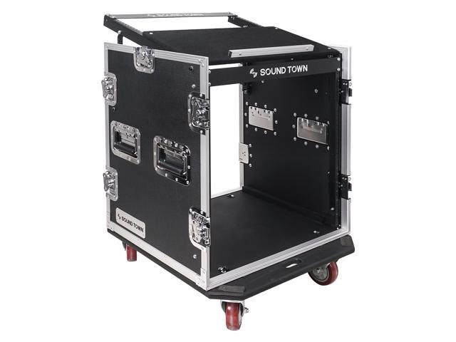 Click here for Sound Town 12U PA DJ Pro Audio Rack/Road ATA Case... prices
