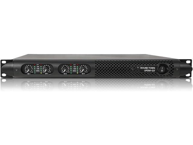 Click here for Sound Town Lightweight 1U 4-Channel PA/DJ Power Am... prices