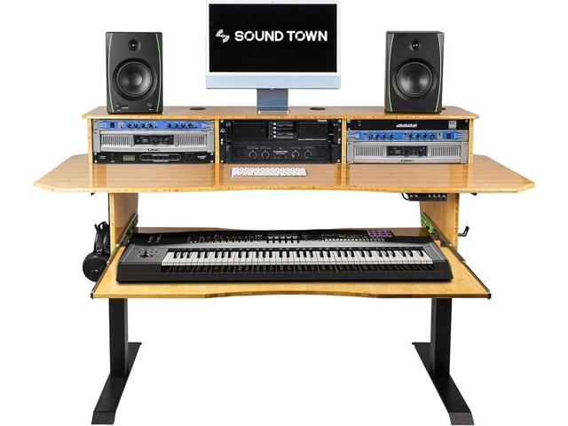 Click here for Sound Town DIY Music Studio Desk Workstation Furni... prices