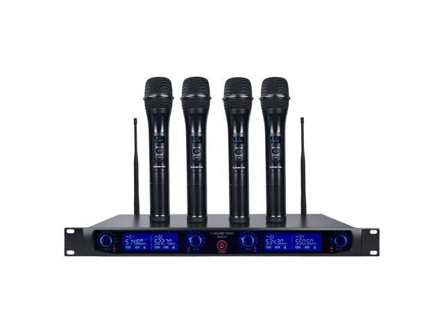 Click here for Sound Town 4 Channels Professional UHF Wireless Mi... prices