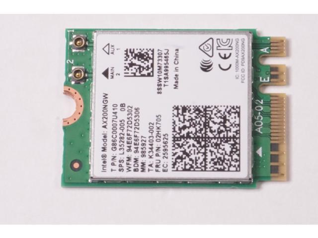 Click here for 02HK705 Lenovo Wireless Card 81TE0000US Yoga C940-... prices