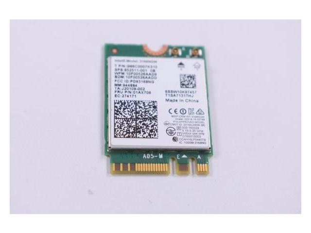 Click here for 01AX706 Lenovo Wireless Card prices