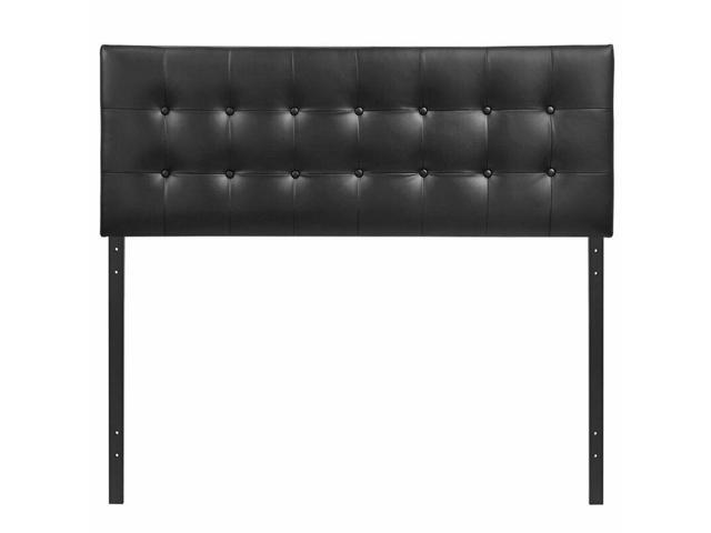 Click here for Modway Emily Full Vinyl Panel Headboard in Black prices