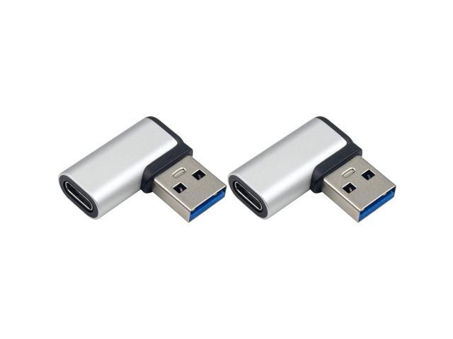 Click here for Poyiccot USB C Female to USB A Male Right Angle Ad... prices