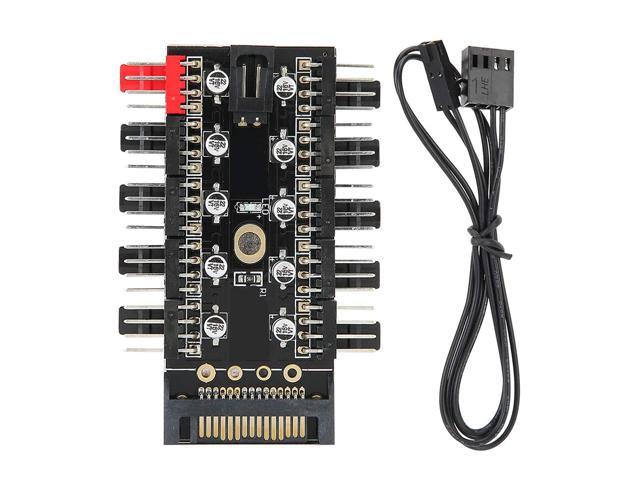 Click here for Pc Chassis Fan Hub  Computer Tempreture Regulator... prices