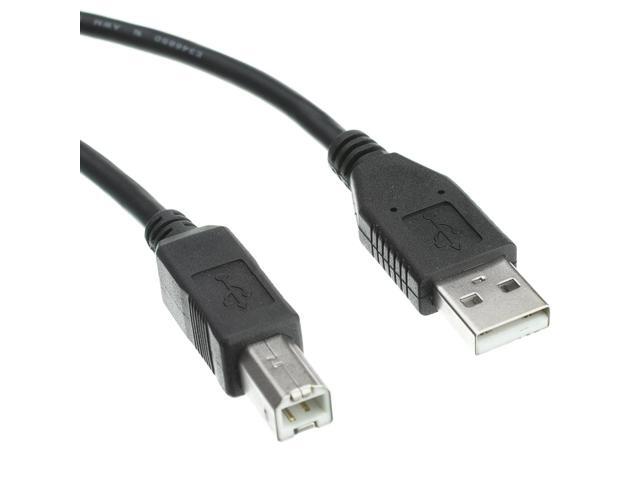 Click here for 1 feet USB 2.0 Printer/Device Cable  Black  Type A... prices