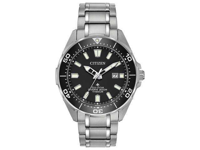 Click here for Citizen Promaster Mens Black Dial Silver Titanium... prices