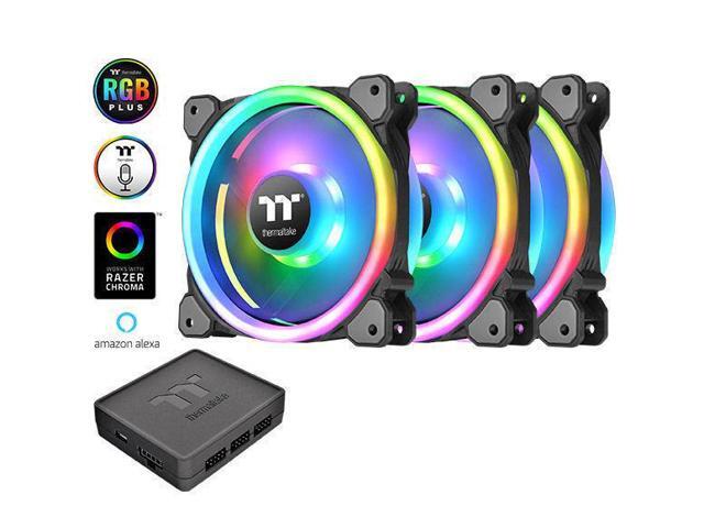 Click here for Thermaltake CL-F072-PL12SW-A Riing Trio 12 LED RGB... prices