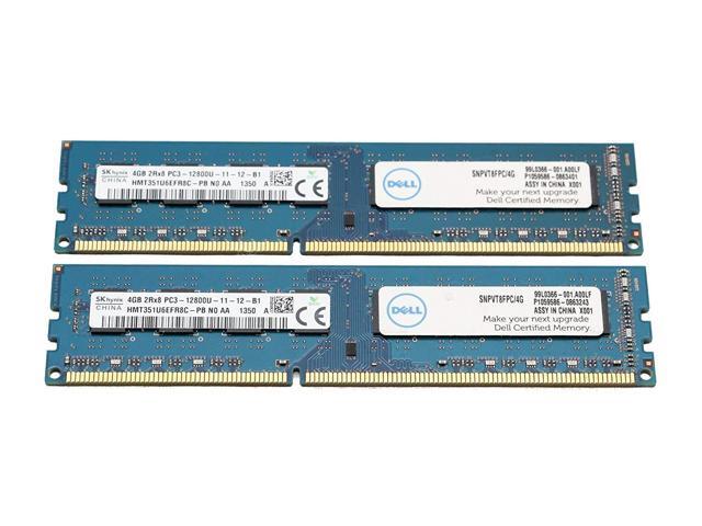 Click here for 2X4Gb (8Gb Total) Hmt351U6Efr8C-Pb 4Gb Pc3-12800U... prices