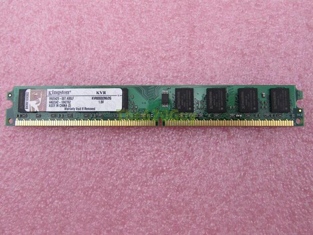 Click here for Kvr800D2N6/2G 2Gb Pc2-6400U Ddr2 800 Cl6 Low Profi... prices
