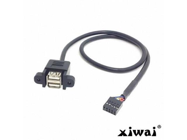 Click here for Xiwai 50cm Stackable Dual USB 2.0 A Type Female to... prices