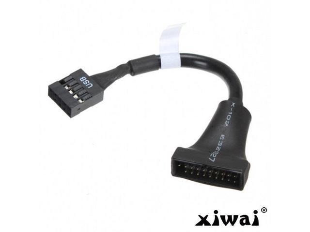 Click here for Xiwai USB 2.0 9Pin Housing male to Motherboard USB... prices