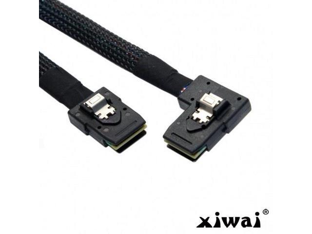 Click here for Xiwai Left Angled 90 Degree Mini SAS 36pin SFF-808... prices