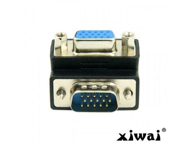 Click here for Xiwai 270 Degree Right Angled VGA SVGA 15pin Male... prices