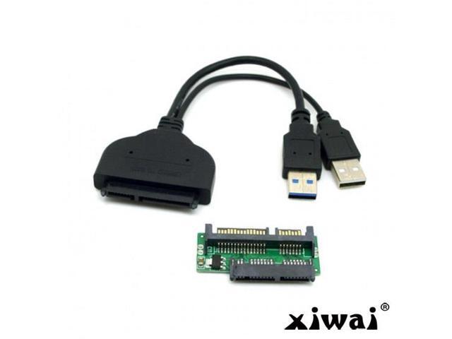 Click here for Xiwai 1set USB 3.0 to SATA 22Pin & SATA to Micro S... prices