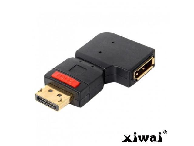 Click here for Xiwai Left Angled 90 Degree DisplayPort Male to Fe... prices