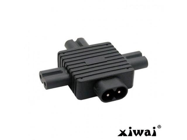 Click here for Xiwai IEC 320 Figure 8 C8 Male to 3X Female C7 Spl... prices