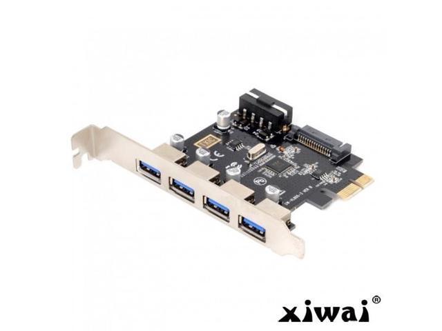 Click here for Xiwai 4 Ports PCI-E to USB 3.0 HUB PCI Express Exp... prices