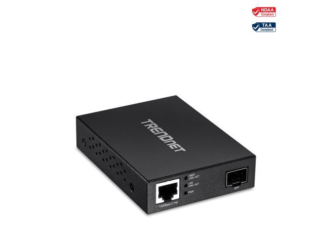Click here for TRENDnet TFC-PGSFP Gigabit PoE PD SFP Fiber Media... prices