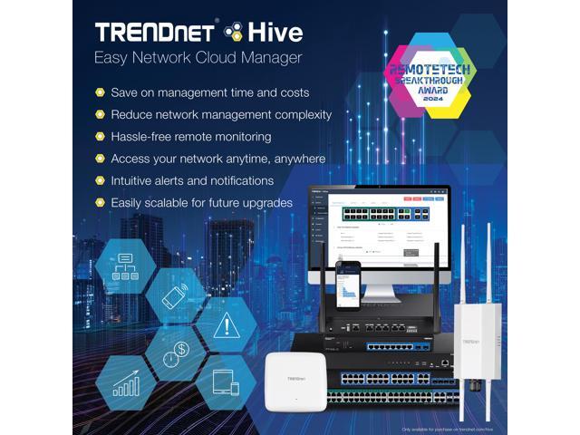 Click here for TRENDnet TEW-921DAP  AX1800 Dual Band WiFi 6 PoE+... prices