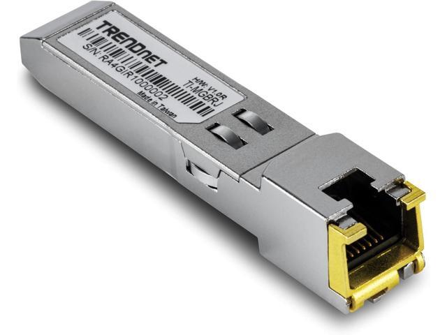 Click here for TRENDnet TI-MGBRJ 1000BASE-T Industrial SFP RJ45 C... prices