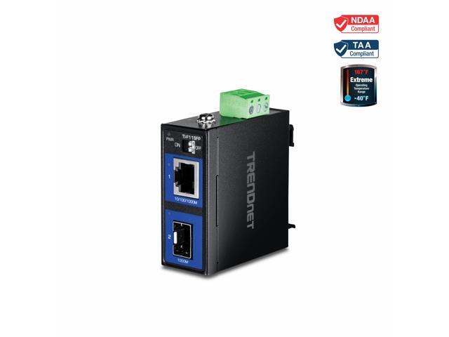 Click here for TRENDnet Industrial 10G SFP+ to 10G PoE++ Media Co... prices