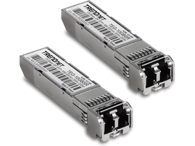 Click here for TRENDnet 2-Pack 10GBASE-SR SFP+ Multi Mode LC Modu... prices