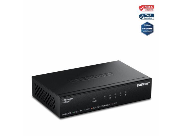 Click here for TRENDnet TEG-S351  5-Port 2.5G Switch prices