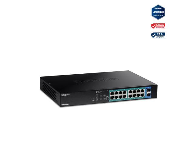 Click here for TRENDnet 18-Port Gigabit PoE+ Switch  16 x 30W PoE... prices