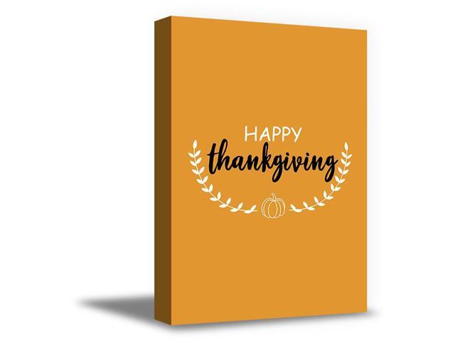 Click here for Awkward Styles Thanksgiving Canvas Wall Art Happy... prices