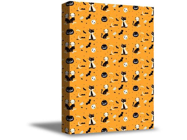 Click here for Awkward Styles Halloween Canvas Wall Art Fall Patt... prices