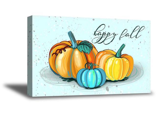 Click here for Awkward Styles Thanksgiving Canvas Wall Art Happy... prices