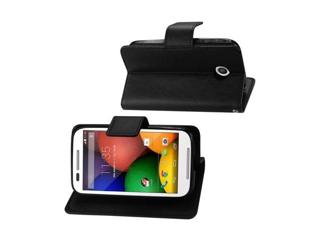 Click here for Reiko Motorola Moto E 3-In-1 Wallet Case In Black prices