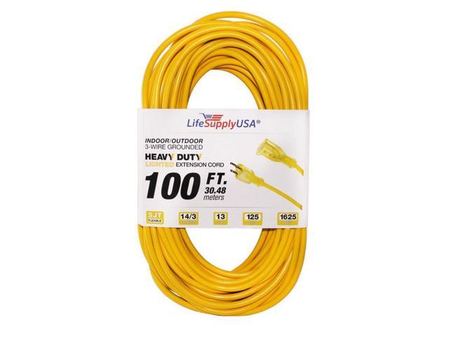Click here for 14/3 100 ft. SJTW Lighted End Heavy Duty Extension... prices