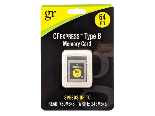 Click here for Gigaram 64GB CFexpress Card Type B r760MB/s w245MB... prices