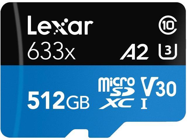 Click here for Lexar LSDMI512BB633A MAS 512GB 8pin microSDXC r100... prices